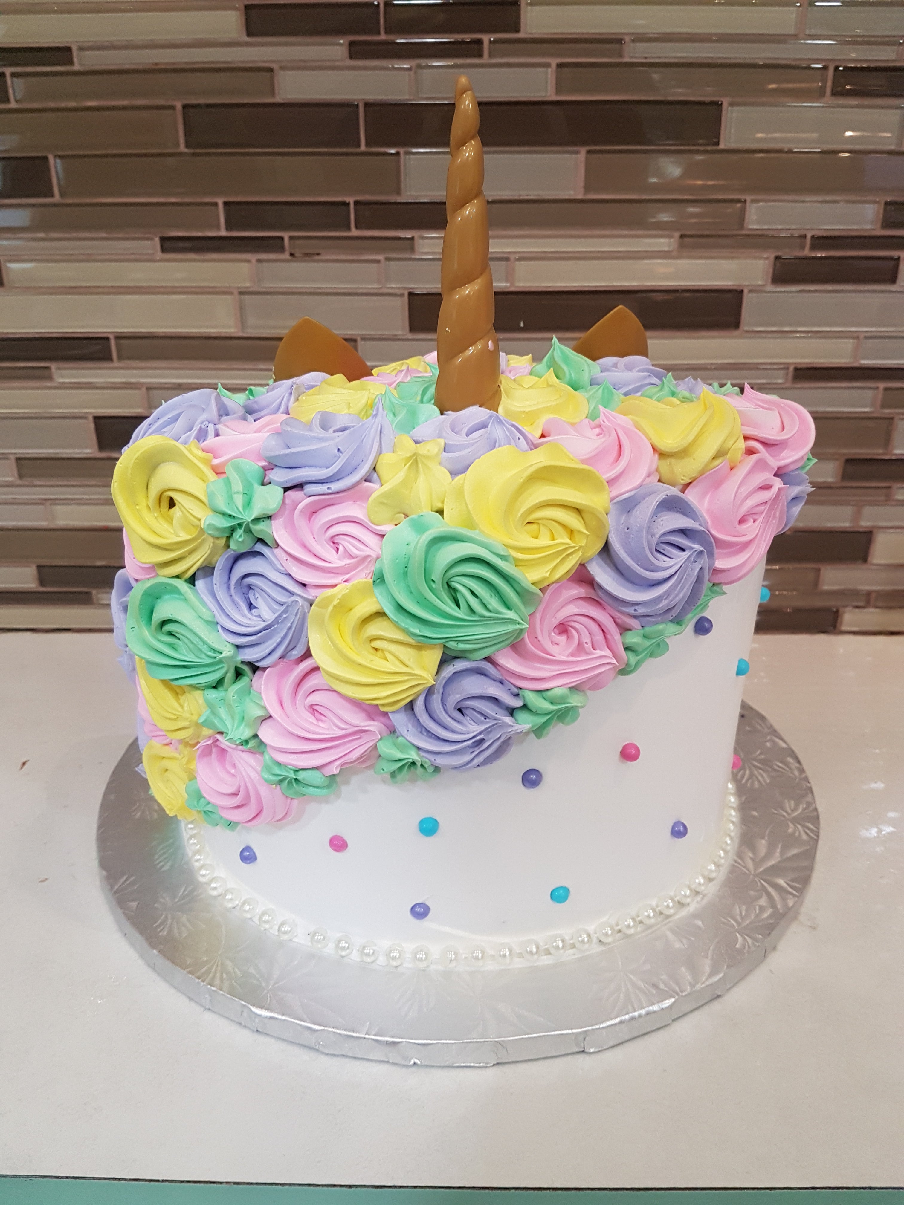 Unicorn Stage Cake